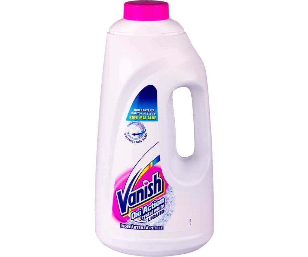 Odstranjevalec madežev Vanish OXI ACTION CRYSTAL WHITE 2L - Karan & Delfin